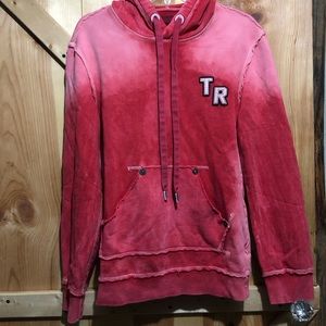 True Religion | Tops | True Religion Red Hoodie | Poshmark